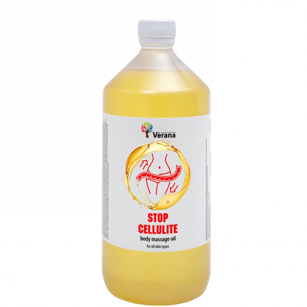Massasjeolje VERANA® Stop Cellulite 1 liter | Silverlines AS ...