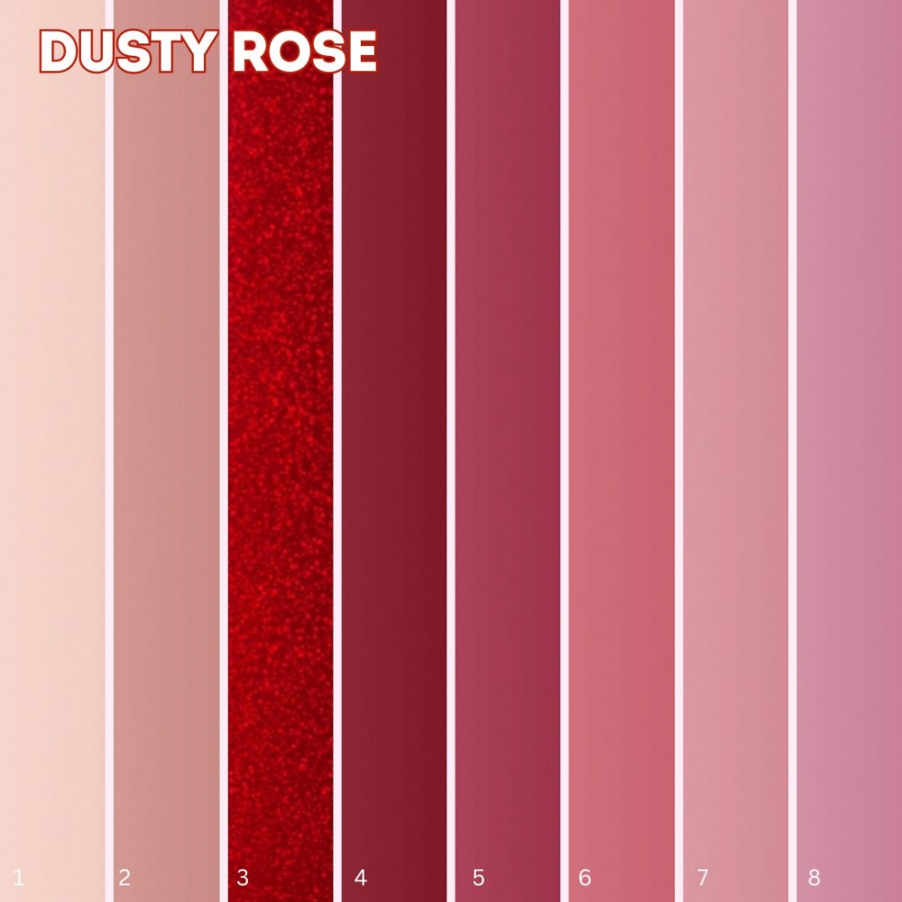 Neglelakk, Hybrid / SoakOff, 5ml Claresa® Dusty Rose 03 | Silverlines ...